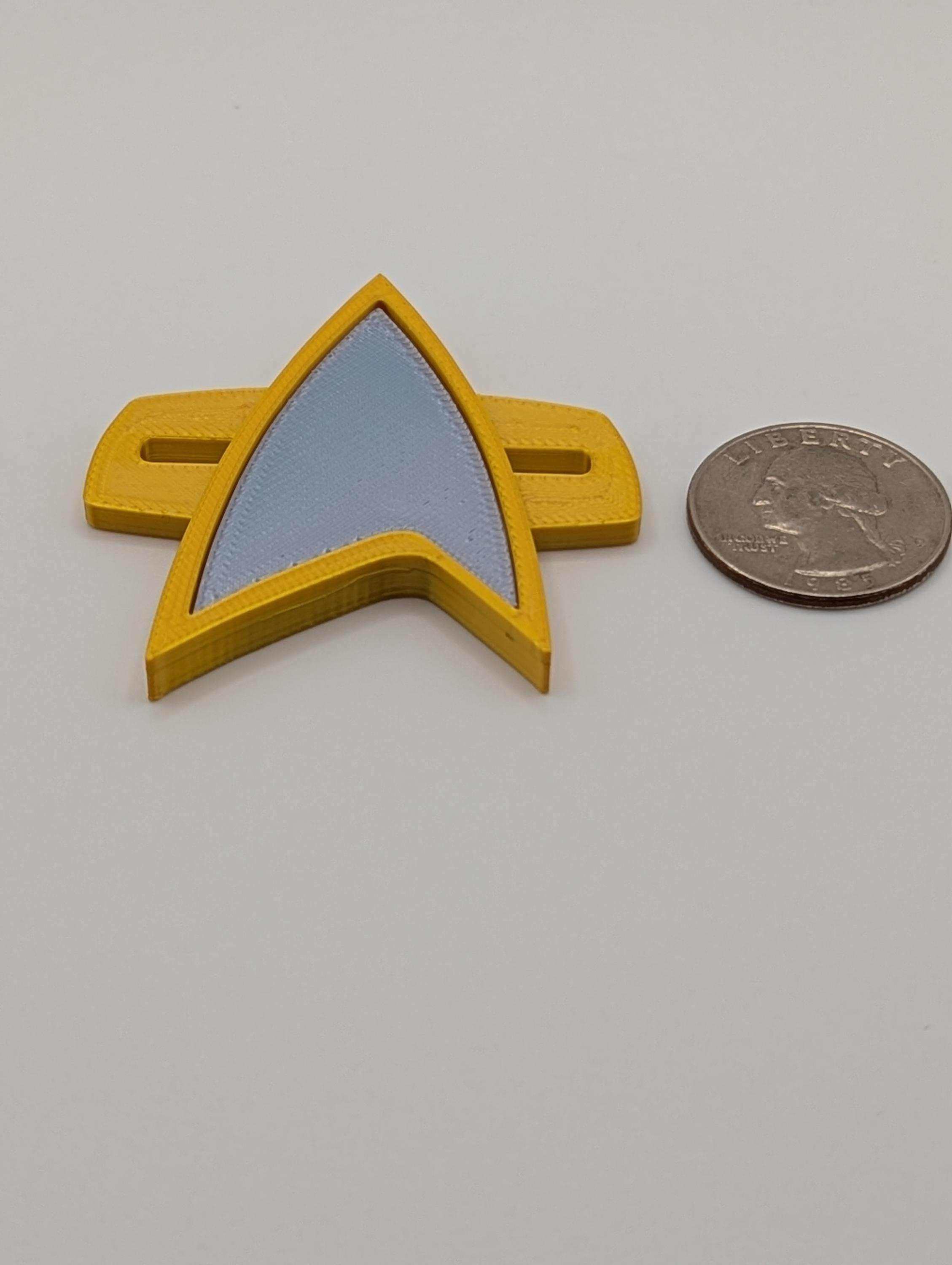 Trek: Voyager / DS9 Delta / Communicator Badge / Cosplay / Gifts for ...