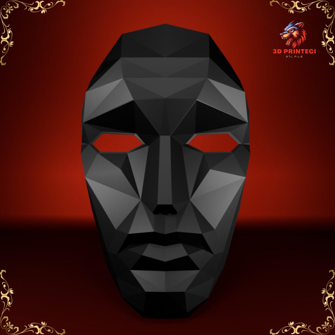 Front Man Mask From Squid Game DIY Cosplay Costume for Halloween and ...