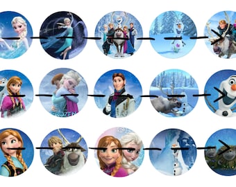 Frozen party circles | Etsy