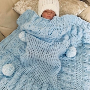 BLUE BAMBINO Knitting Pattern Pdf - Etsy UK