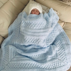 BABY BLUE EYES Knitting Pattern Pdf Only - Etsy