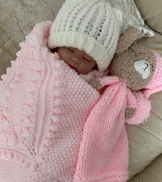 ELIZABETH Baby Blanket Pdf - Etsy