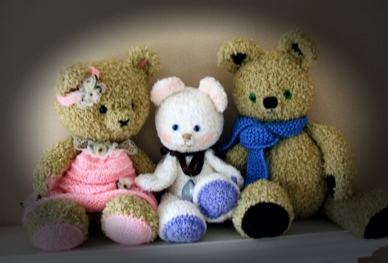 SALE The Three Bears Knitting Pattern | Etsy