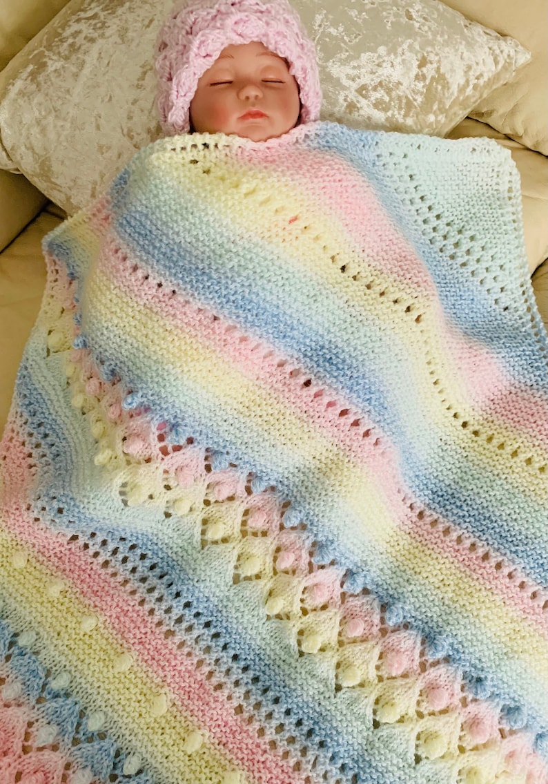 GOLDEN SLUMBERS Corner to Corner Baby Blanket Pdf - Etsy