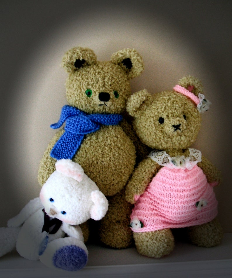 SALE The Three Bears Knitting Pattern | Etsy
