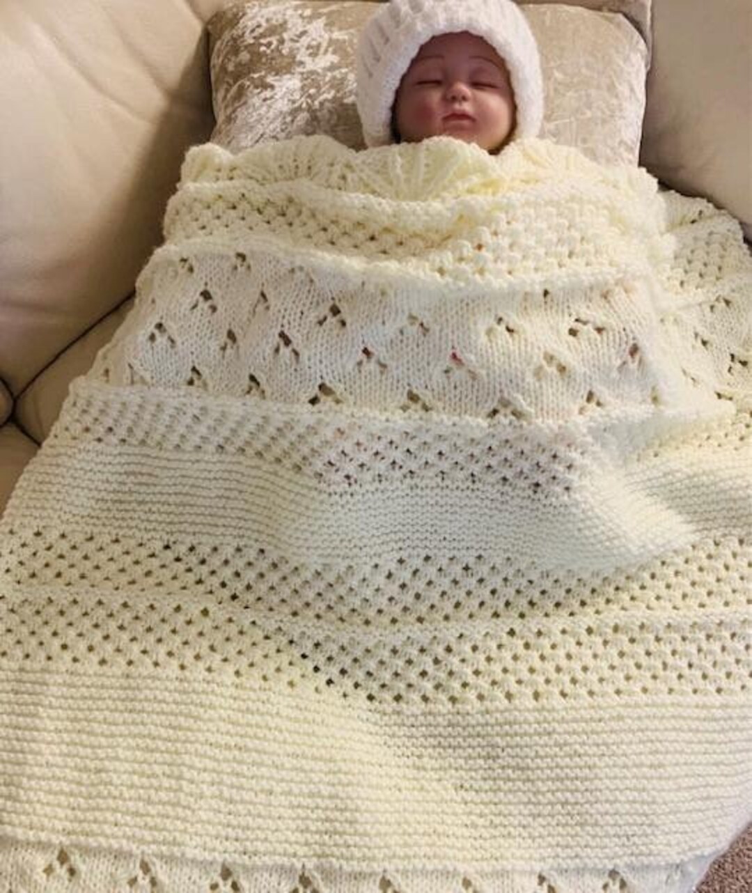 Primrose All in One Baby Blanket Pdf - Etsy