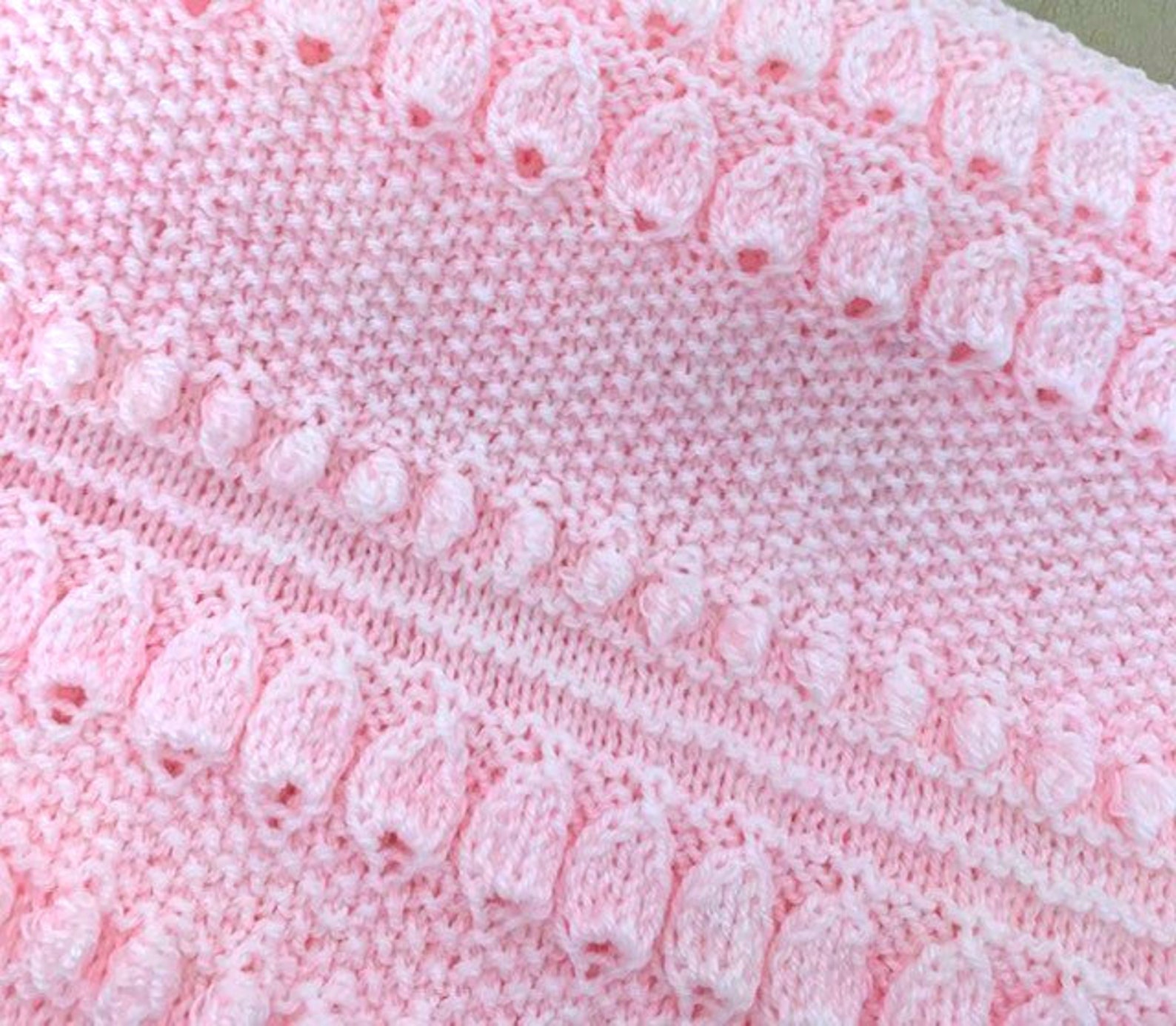 ELIZABETH Baby Blanket Pdf - Etsy