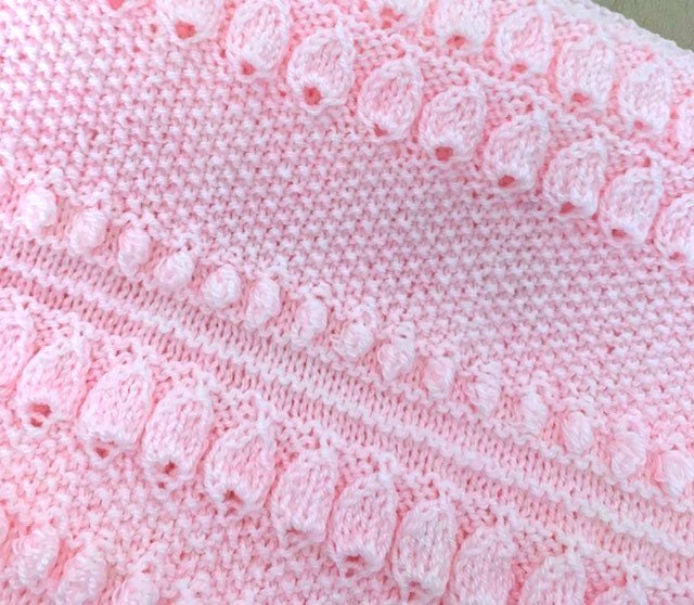 ELIZABETH Baby Blanket Pdf - Etsy