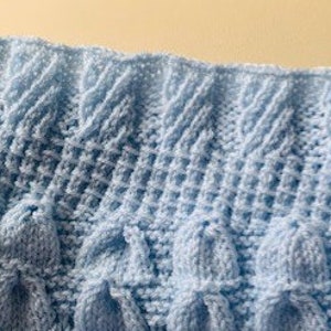 BLUE BAMBINO Knitting Pattern Pdf - Etsy