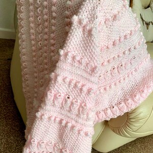 ELIZABETH Baby Blanket Pdf - Etsy