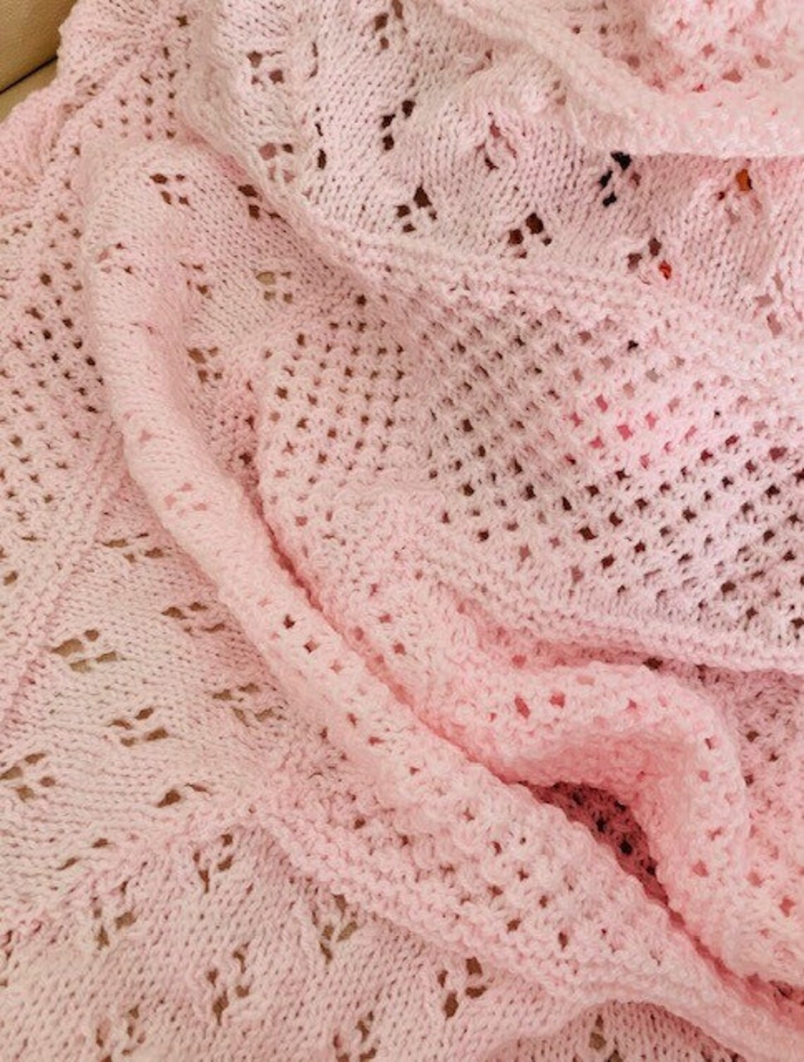 Primrose Baby Blanket Knitting Pattern PDF Only - Etsy