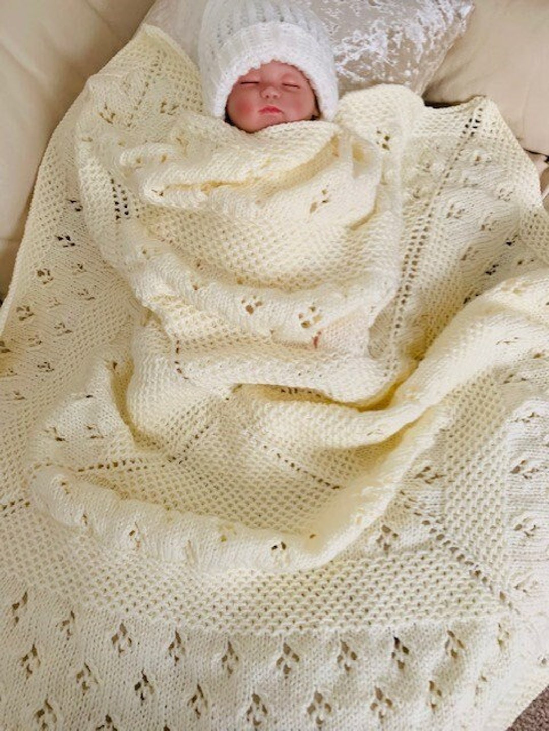 LULLABY Baby Blanket Pattern Pdf - Etsy