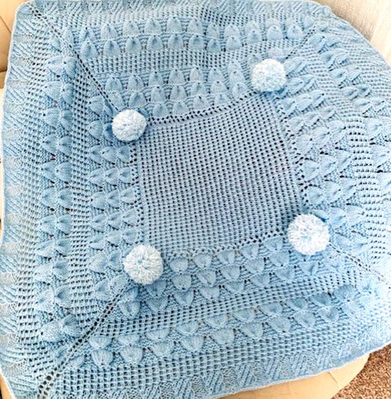 BLUE BAMBINO Knitting Pattern Pdf - Etsy