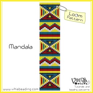 Bead Loom Pattern: Mandala - INSTANT DOWNLOAD Pdf -discount Codes Are ...