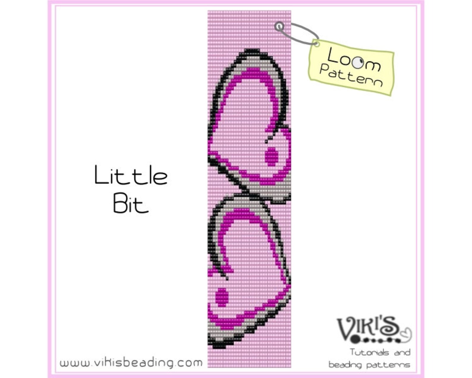 Loom Bead Pattern Little Bit INSTANT DOWNLOAD Pdf Save - Etsy