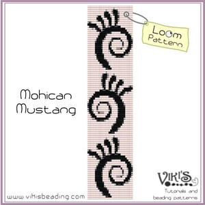 Loom Bracelet Pattern: Mohican Mustang - INSTANT DOWNLOAD Pdf -discount ...
