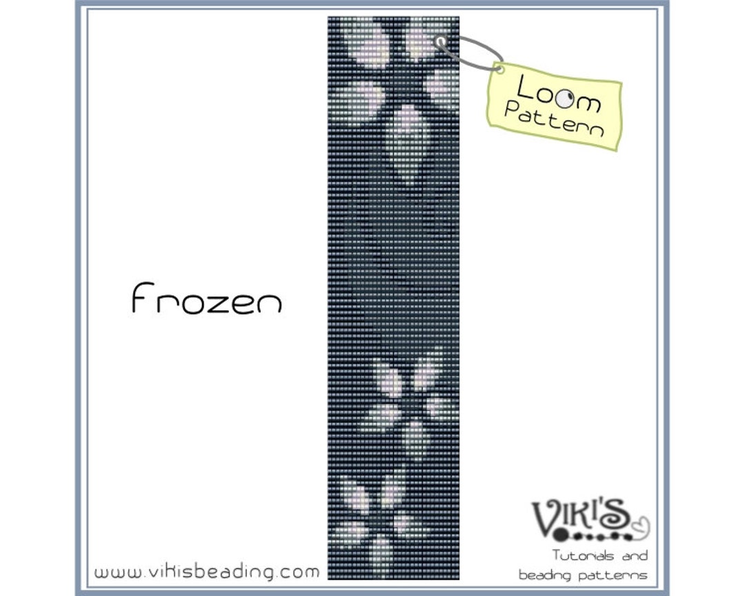 Loom Bracelet Pattern: Frozen - INSTANT DOWNLOAD Pdf - Special Savings ...
