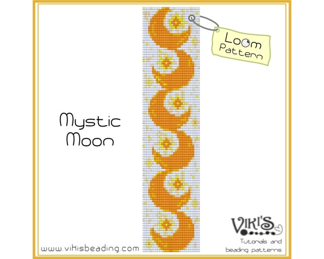 Loom Pattern - Mystic Moon - INSTANT DOWNLOAD Pdf -discount Codes Are ...