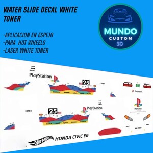 Decals P Honda Civic EG Hot Wheels - Etsy