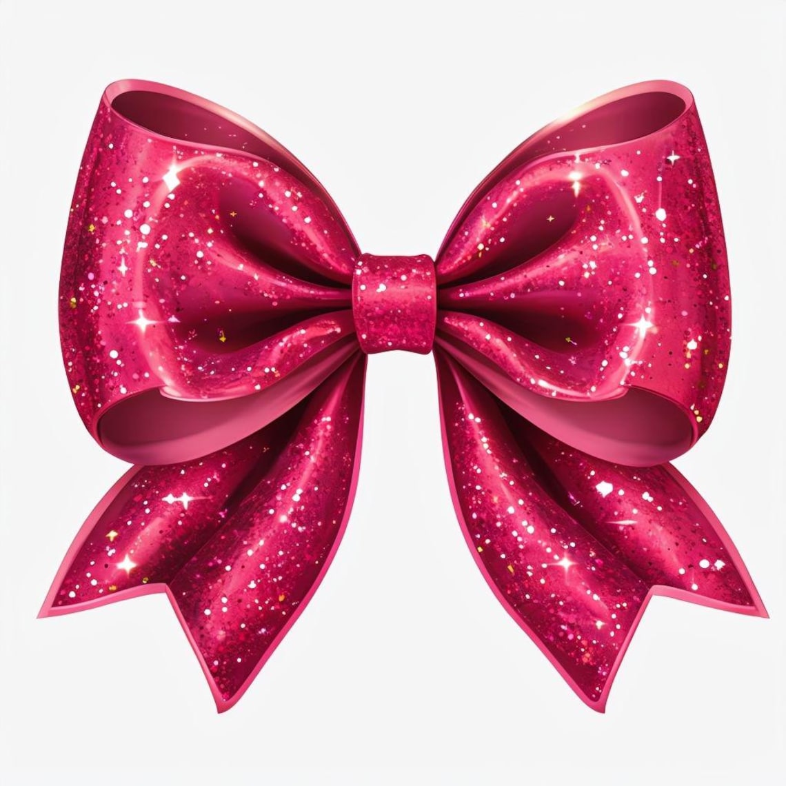 Pink Christmas Bow Png, Glittery Bow Png, Pink Png, Bow Png - Etsy