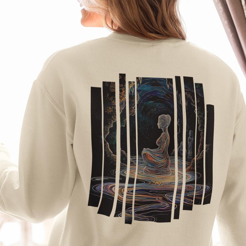 Psychedelic Sweater - Etsy