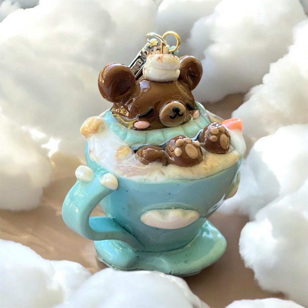 Cocoa Cub Keychain - Etsy