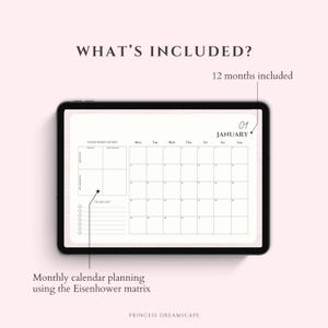 2025 Year Calendar Template Digital Pink Student Calendar Yearly ...
