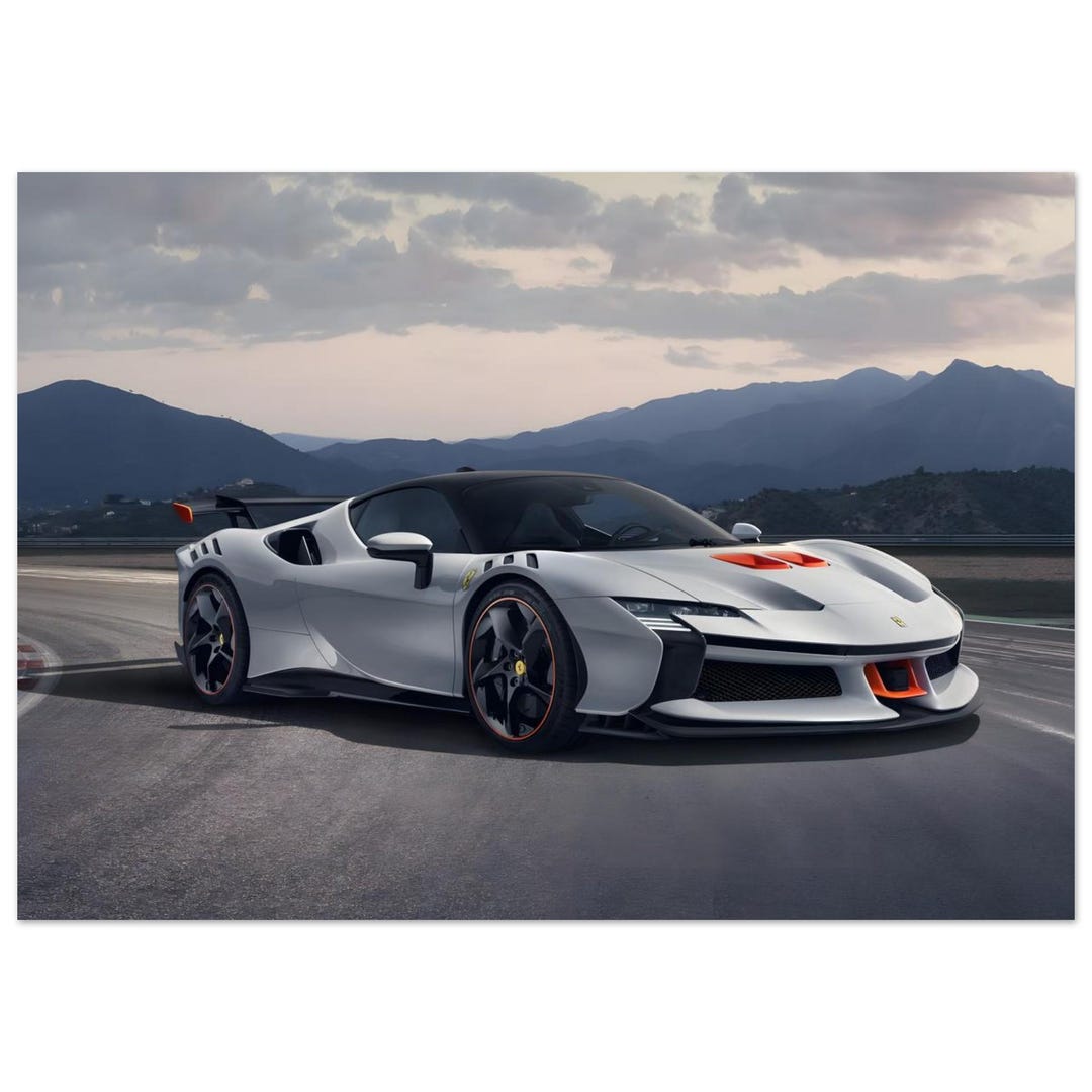 Ferrari SF90 XX Stradale Print – Exotic Supercar Art for Garage or ...