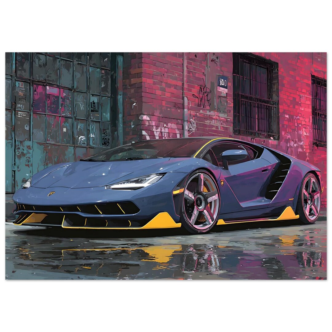 Lamborghini Centenario Painting – Luxury Car Enthusiast Gift - Etsy