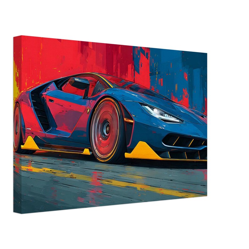 Lamborghini Centenario Painting – Modern Supercar Art Gift - Etsy