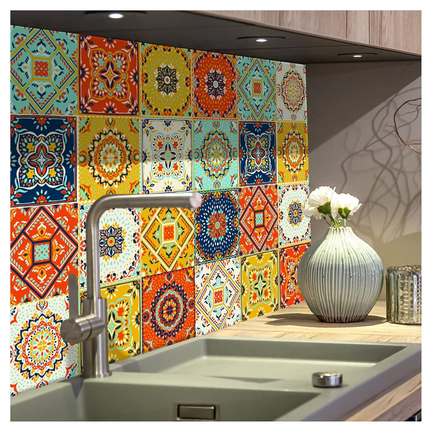 Kitchen Platform Wallpaper Sticker, Waterproof Oilproof Vinyl, 60x200cm ...