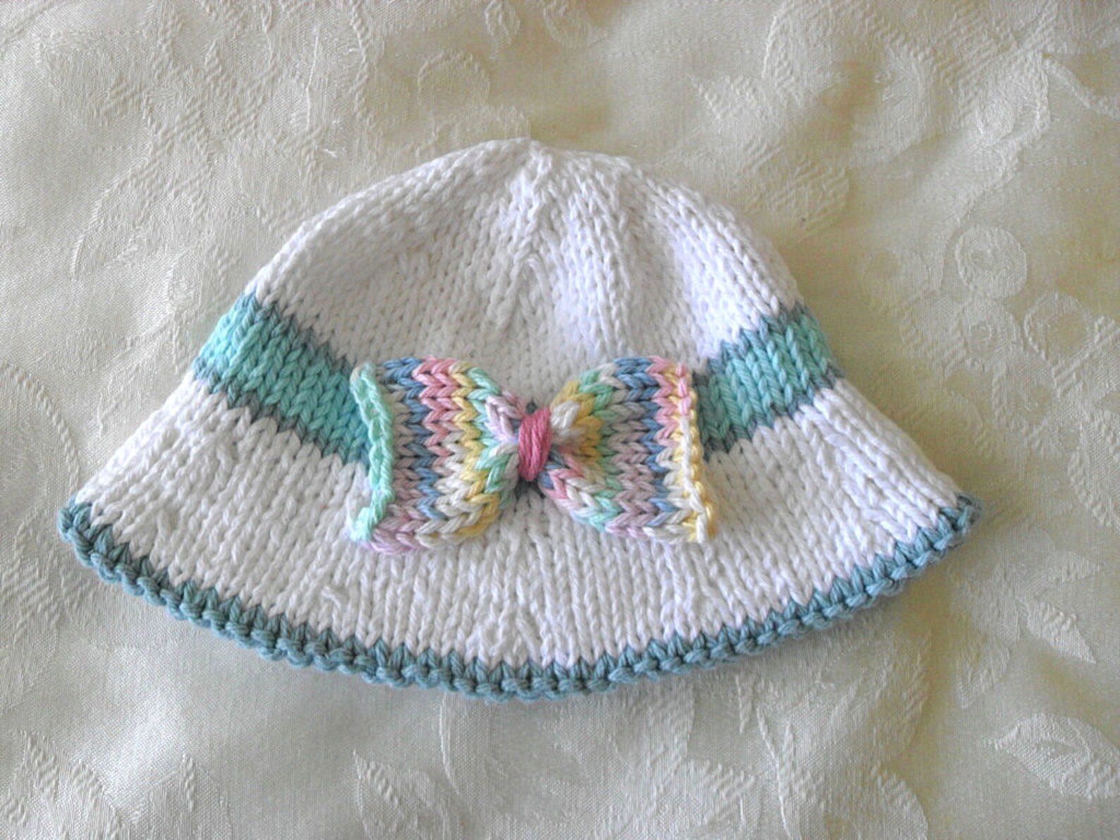 Knitted Hat Pattern Baby Hat Pattern Newborn Hat Pattern - Etsy