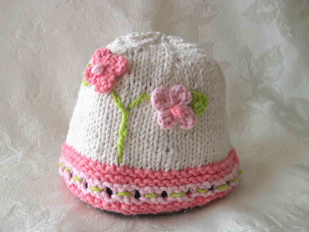 Knitted Hat Pattern Baby Hat Pattern Instant Download Newborn | Etsy