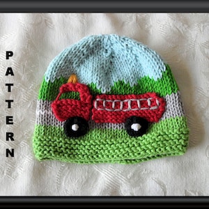 Knitted Hat Pattern Baby Hat Pattern Infant Hat Pattern Newborn Hat ...