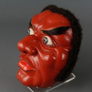 Fine Vintage Balinese Mask - Jauk Keras by Ida Bagus Alit | Signed Hand ...