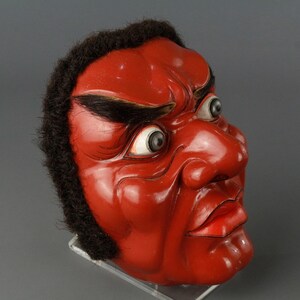 Fine Vintage Balinese Mask - Jauk Keras by Ida Bagus Alit | Signed Hand ...