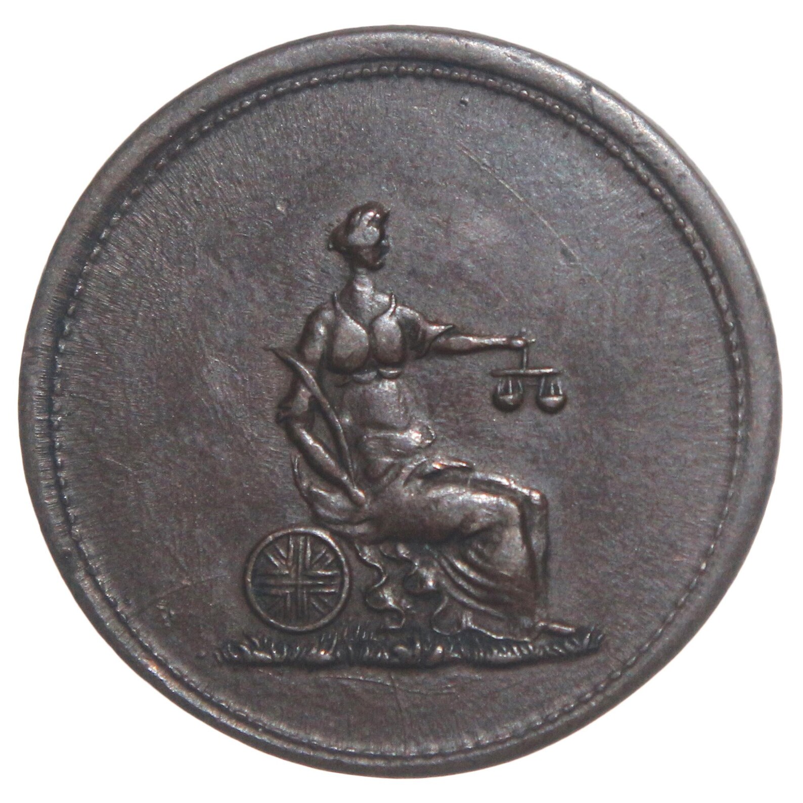 Great Britain Columbia Farthing Coin - Simon Bolivar - (1820 - 1830) - Etsy