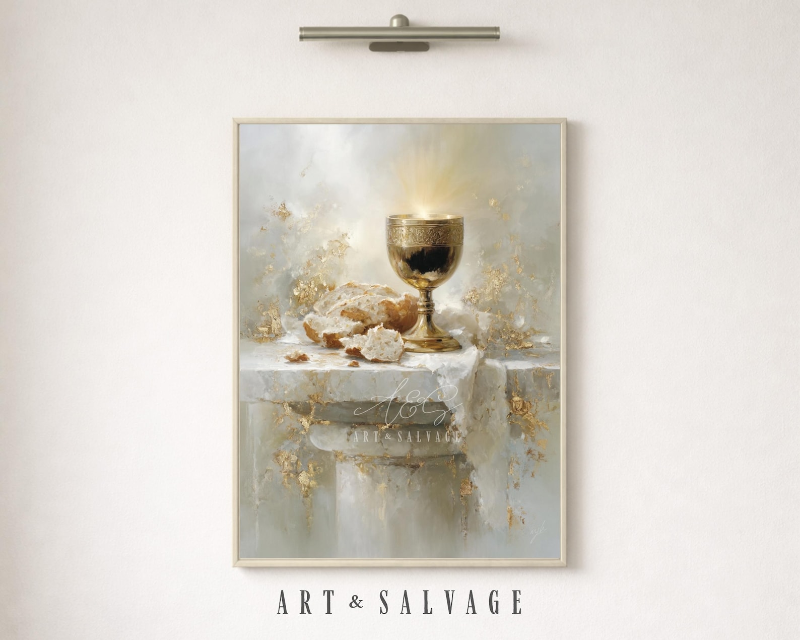 Bread of Life Christian Art | Body of Christ Eucharist Artwork | Last ...