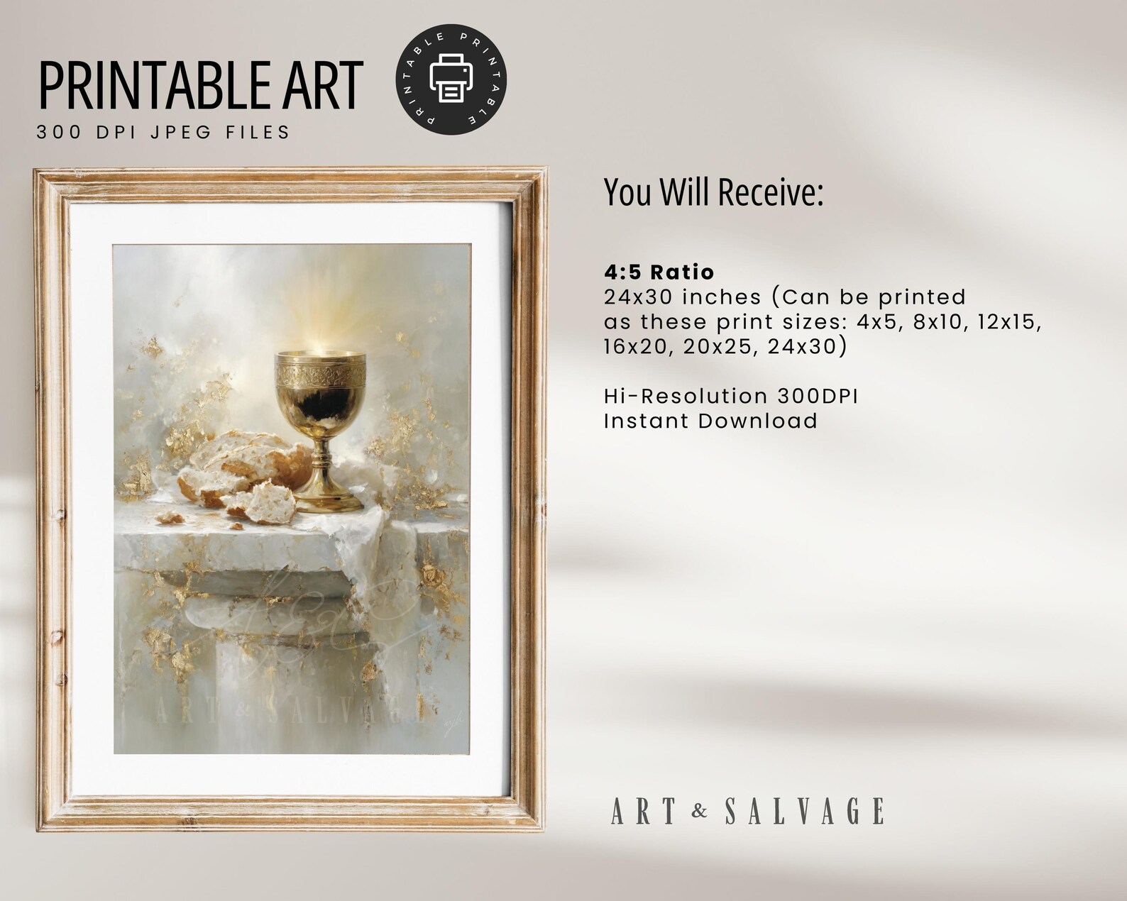 Bread of Life Christian Art | Body of Christ Eucharist Artwork | Last ...