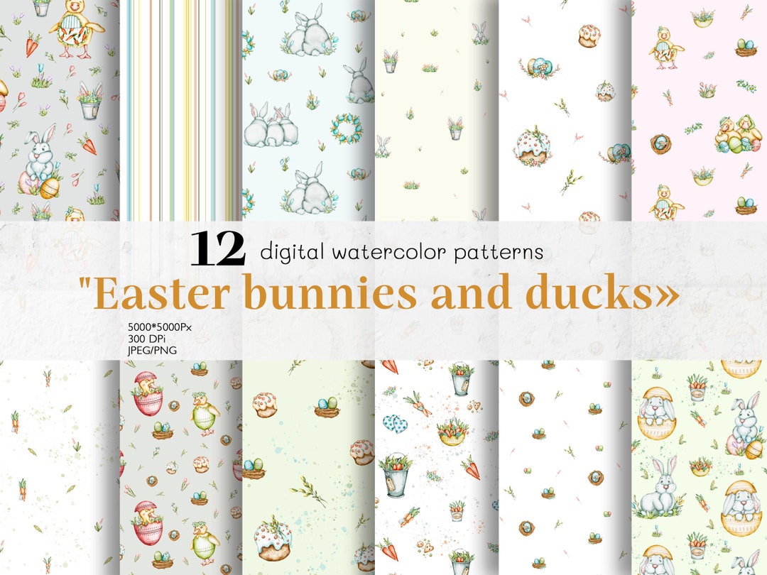 Digital Paper, Digital Prints, Illustration, Patterns, Seamless Pattern ...