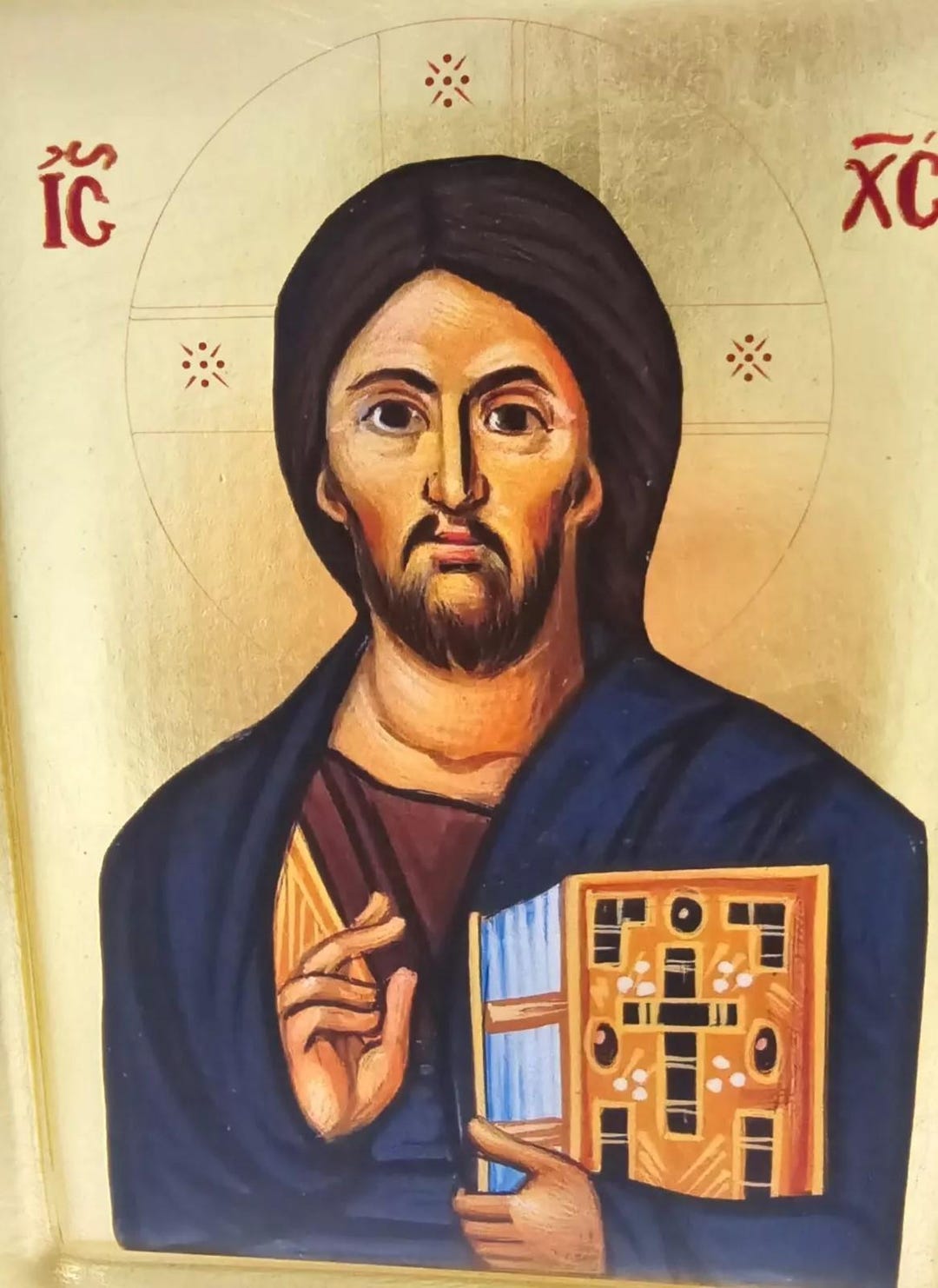 Icon Jesus Christ of Sinai Icon Orthodox Icon Christian Art - Etsy