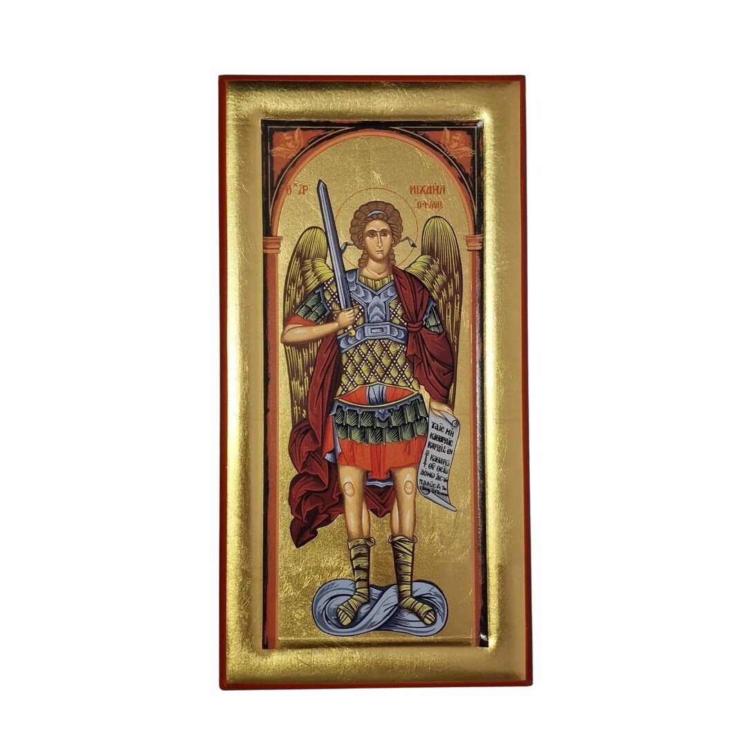 Archangel Saint Michael, Guardian Angel Icon, Angel Icon, Saint Michael ...