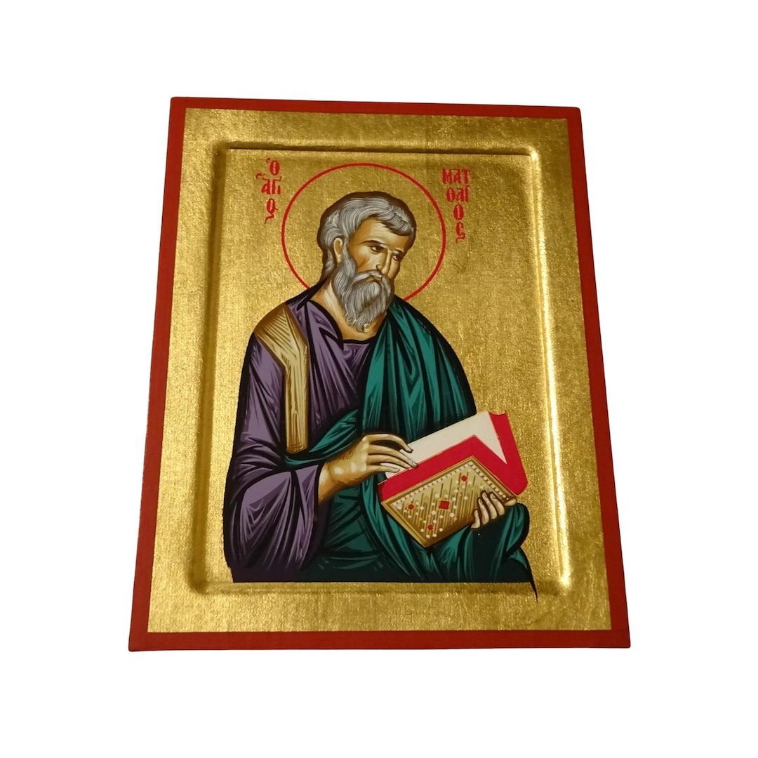Saint Matthew Icon Icons Icon Matthias Icone Saint San Matteo Mathieu ...