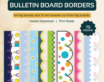 Bulletin Board Border Back to School Bulletin Board Borders for ...