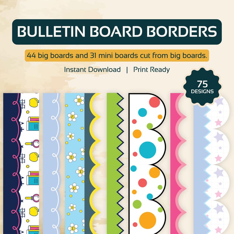 Teacher Borders - Etsy