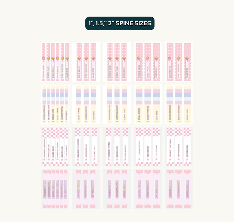Editable Teacher Binder Covers and Spines: Classroom Decor (digital ...