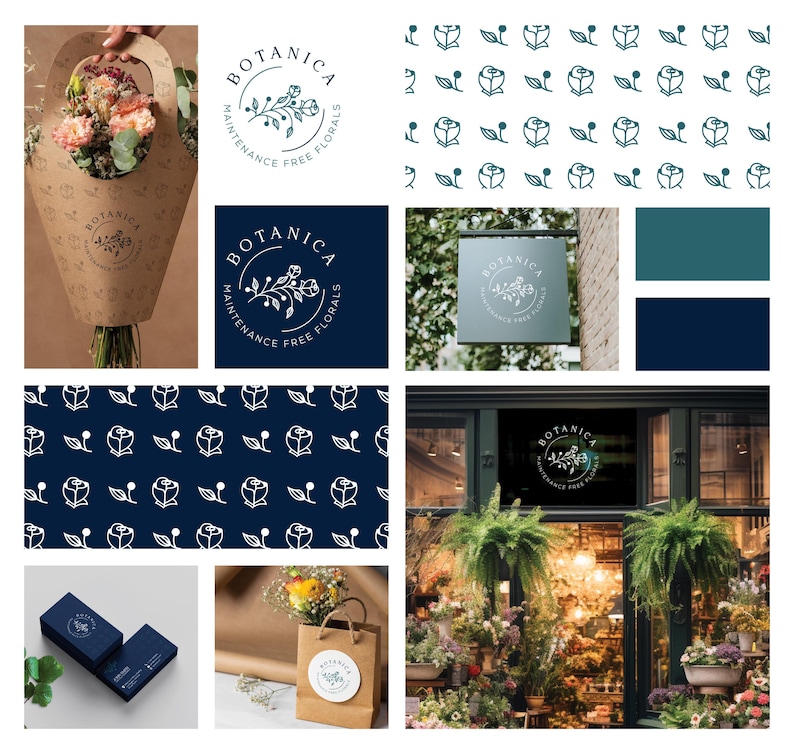Custom Logo & Branding Package Design Kit Visual Identity Brand ...