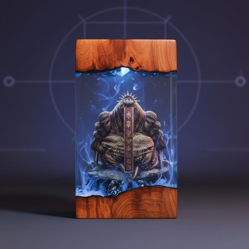 Esquie Clair Obscur Expedition 33 Resin Lamp, Epoxy Night Light ...