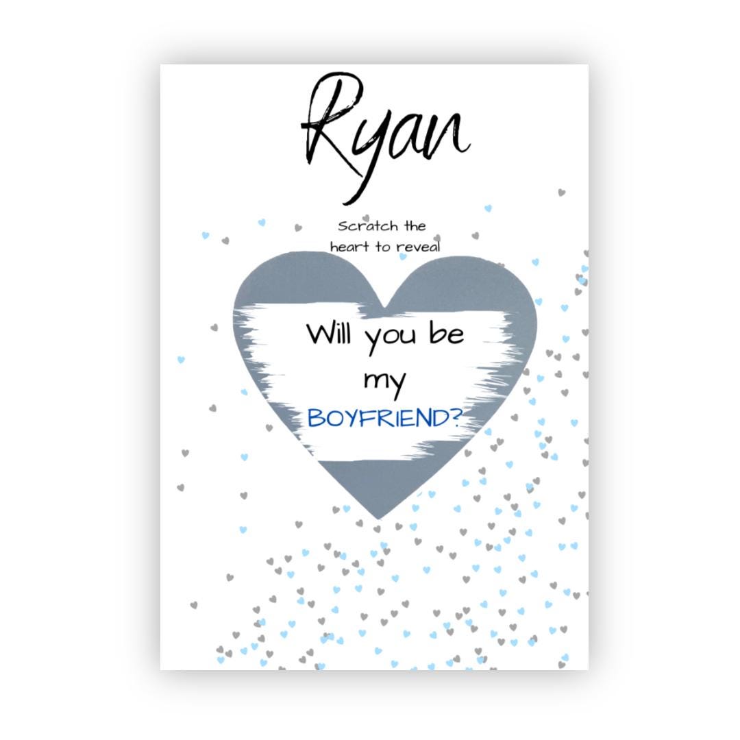 Will You Be My Boyfriend ? Scratch and Reveal, Boyfriend Proposal ...