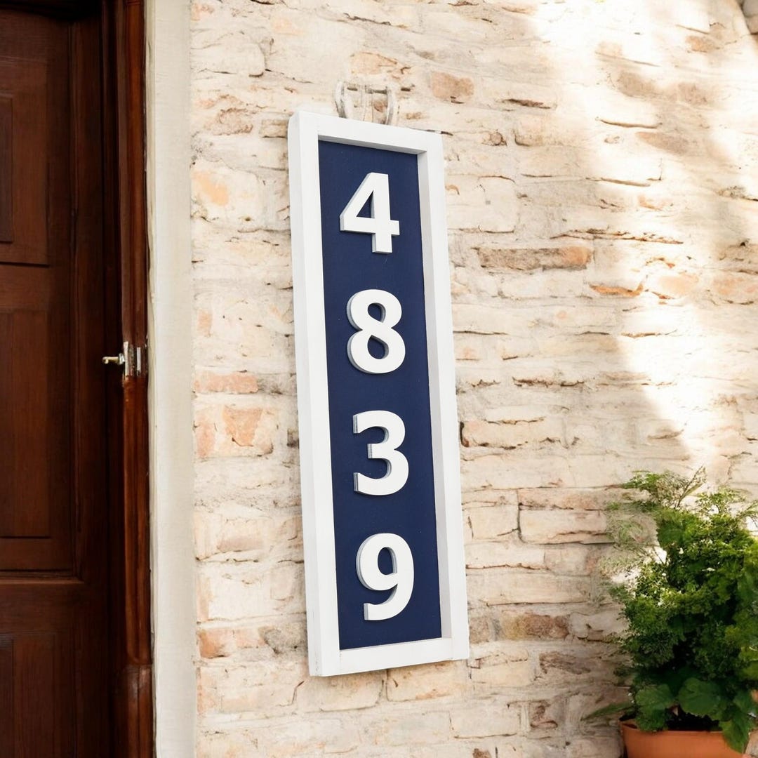Custom Wooden and Acrylic Room Number Sign, Hotel Signage, Apartment ...